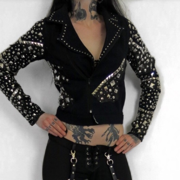 Dolls Kill | Jackets & Coats | Custom Judas Priest Painkiller Denim ...